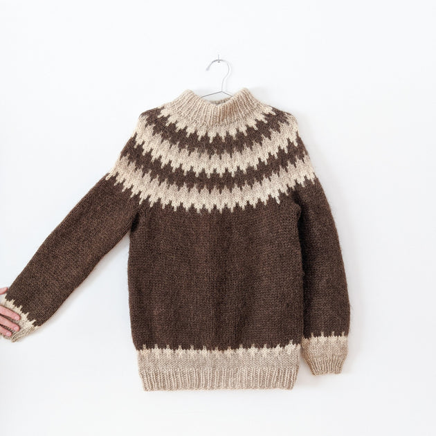 Vintage David Grains Icelandic Wool Sweater Hand Knitted – Fold and Fray